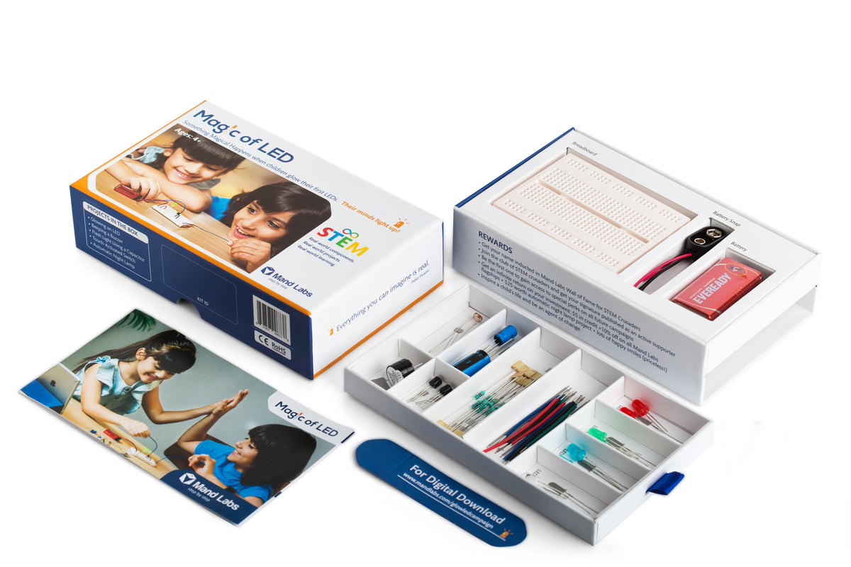 Magic of LED Kit: An Hour of Electronics (Forbes & TechCrunch 2021 STE ...